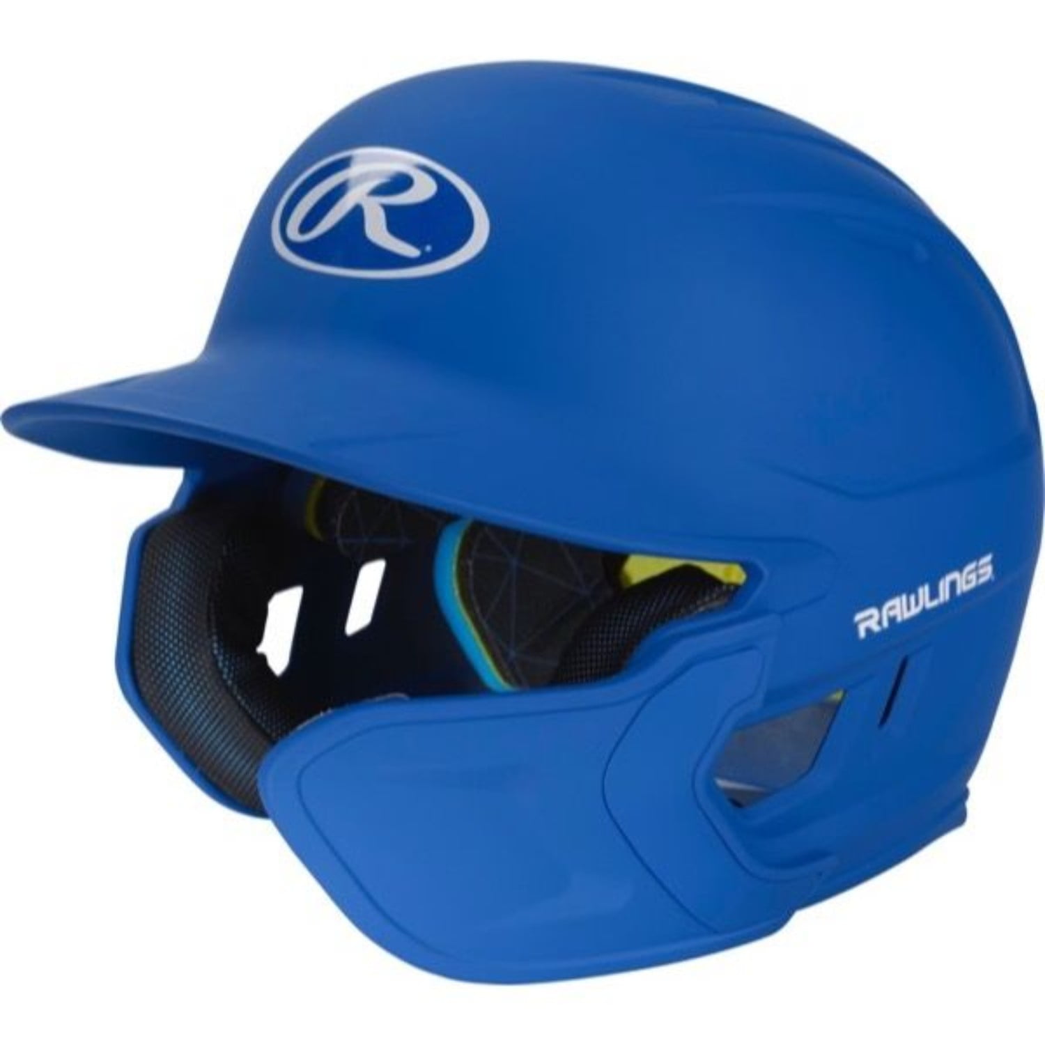 Rawlings Mach Junior 1-Tone Matte Baseball Helmet with RHB EXT Flap ...