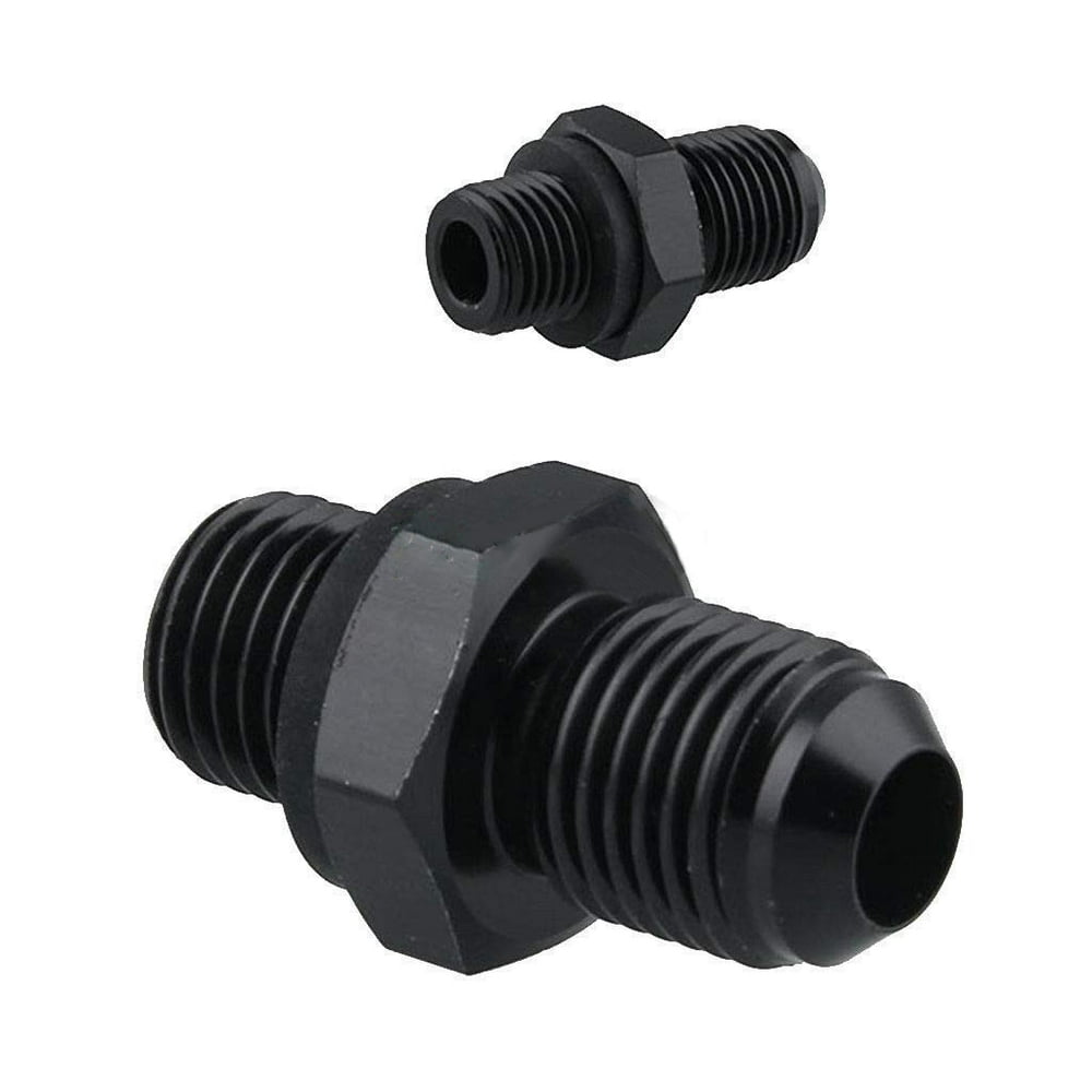 New -6 AN x 1/4NPS 4L80E GM Transmission Oil Cooler Adapter Fittings ...