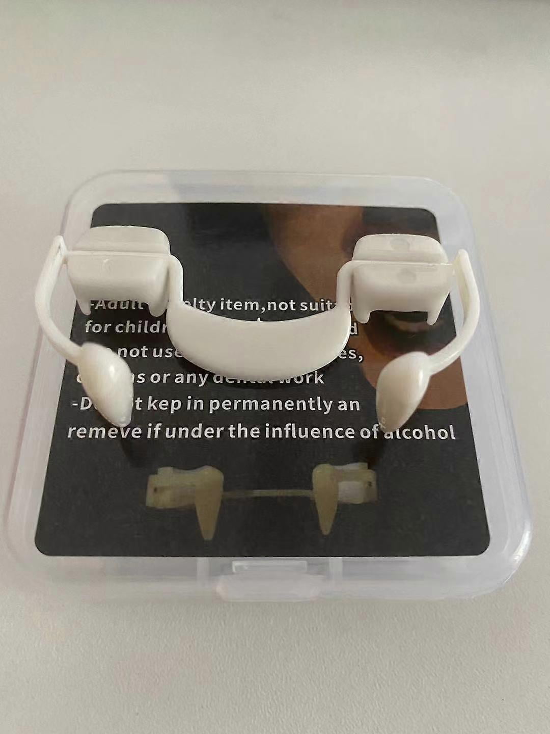 Colmillos de vampiro y zombi retráctiles para Halloween, reutilizables ...