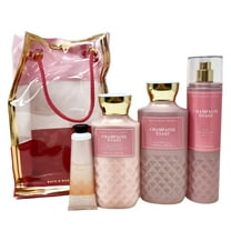 Bath and Body Works Warm Vanilla Sugar Deluxe Perfume Gift Set - Fragrance Mist, Body Cream ...