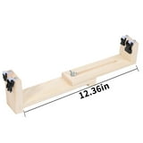 ACKEIVTO Adjustable Paracord Jig Bracelet Maker, Wooden Frame, Brown ...