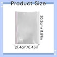 Plastic File Folder with Sliding Bar (10mm), Report Cover for A4 Paper ...