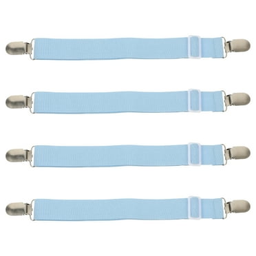 8 PCS Sheet Fasteners Bed Sheet Clips, Elastic Sheet Gripper Mattress ...
