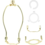 Clip On Lampshade Adapters - Includes Finials and Lampshade Levellers ...