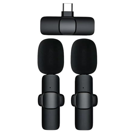 Wireless Microphone Recording Mic Wireless Microphone for Smartphone ...