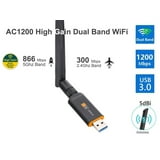 KIPLINK AC1200 Dual-Band USB Wi-Fi Adapter - Walmart.com