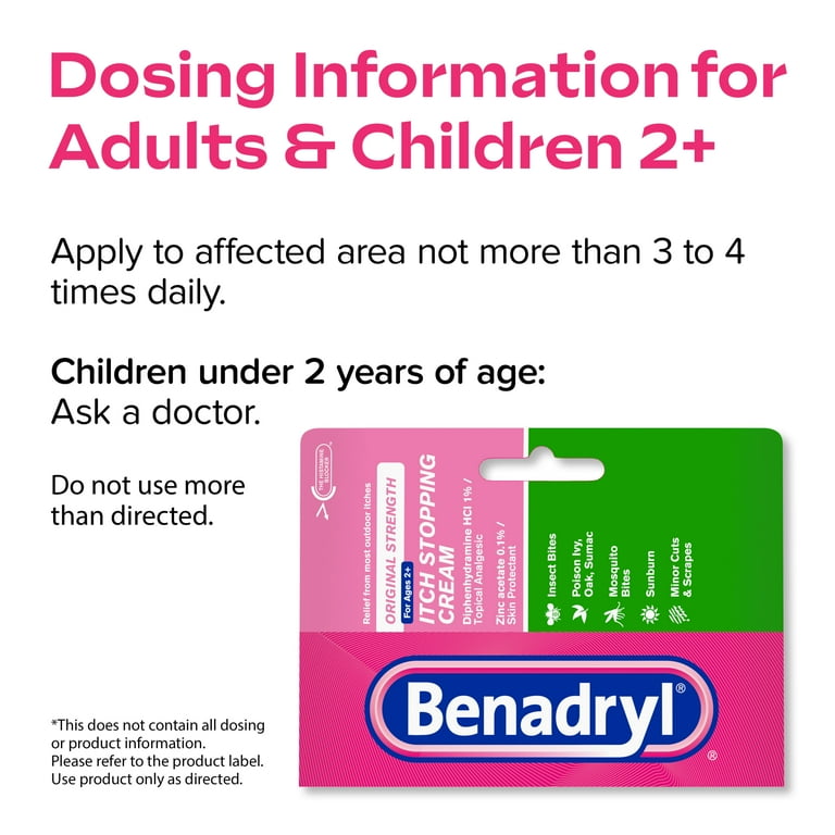 Benadryl Cream For Kids