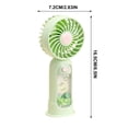 onlyliua Powerful Handheld Portable USB Rechargeable Mini Fan Quiet ...