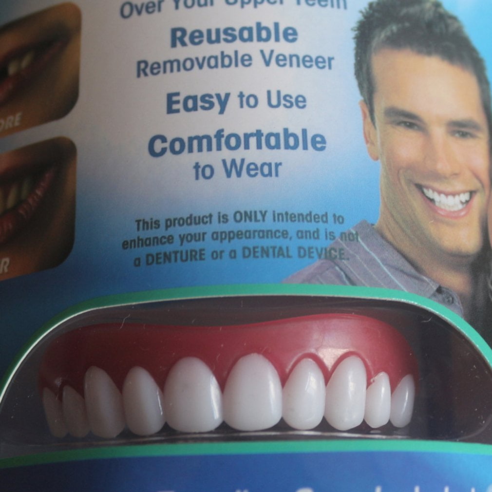 Perfect Instant Smile Comfort Flex Teeth Whitening Denture Paste False ...