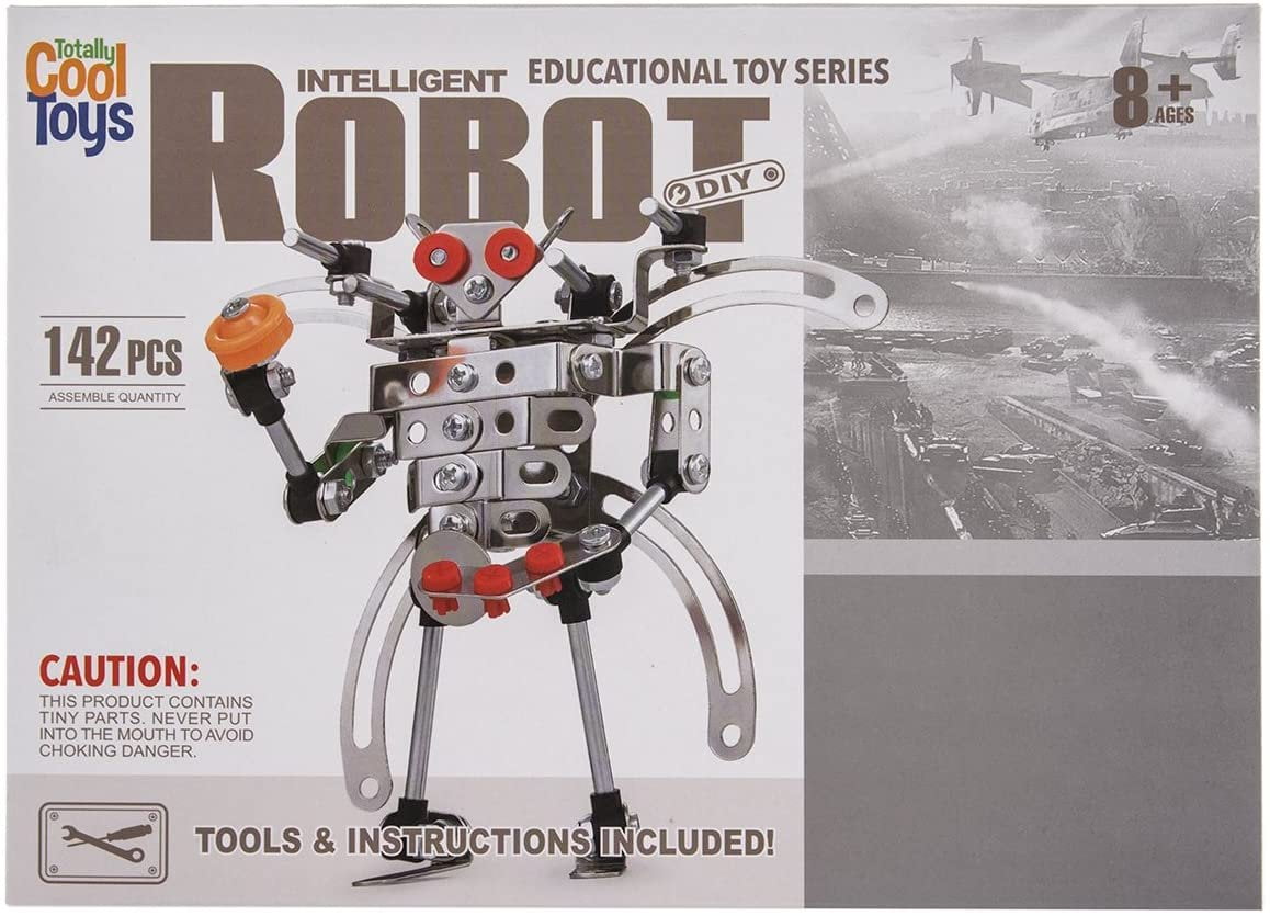 Totally Cool Toys Educational Toy Series Intelligent Robot DIY Kit 142 ...