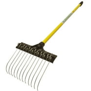 Fiskars 24" Leaf Rake with Cushioned Grip - Walmart.com