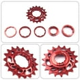 Single Speed Flywheel Conversion Kit 18T Cassette Cog Available In 4 Colors Mountain Road Bike ...