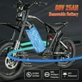TUTTIO ICT Electric Dirt Bike for Adults Teen, 4000W Full Suspension ...