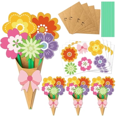 The Original Fantastic Flowers Craft Kit: Paper Flower Making Set for ...