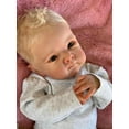 Realistic Reborn Baby Dolls vinyl Full Body 18 Inch Anatomically ...