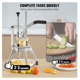 Commercial Vegetable Chopper with 4 Blades, Heavy Duty Fruit Dicer for ...