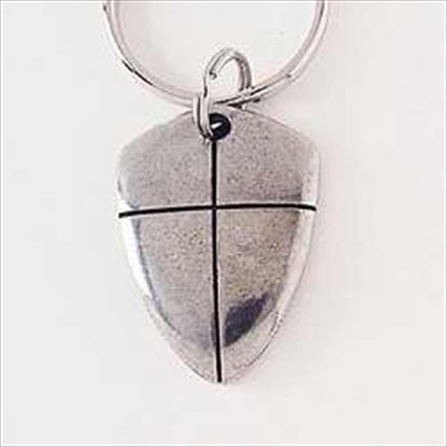Bob Siemon Designs 817581 Key Chain Shield Of Faith - Walmart.com