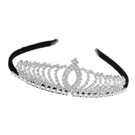 Shiny Tiara Rhinestone Headband Wedding Party Prom Fancy Dress ...