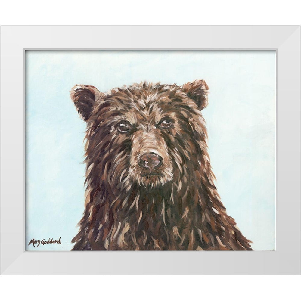 Goddard, Mary 31x26 White Modern Wood Framed Museum Art Print Titled ...