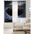 Cracked Earth Blackout Curtains for Bedroom Living Room, Abyss Hole ...