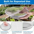 cyrico Soil Sifter for Gardening, 3Pcs Heavy Duty Rock Sifter Garden ...