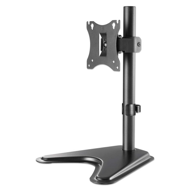Manhattan Single Monitor Desktop Stand, Holds One 17" to 27" LED/LCD ...