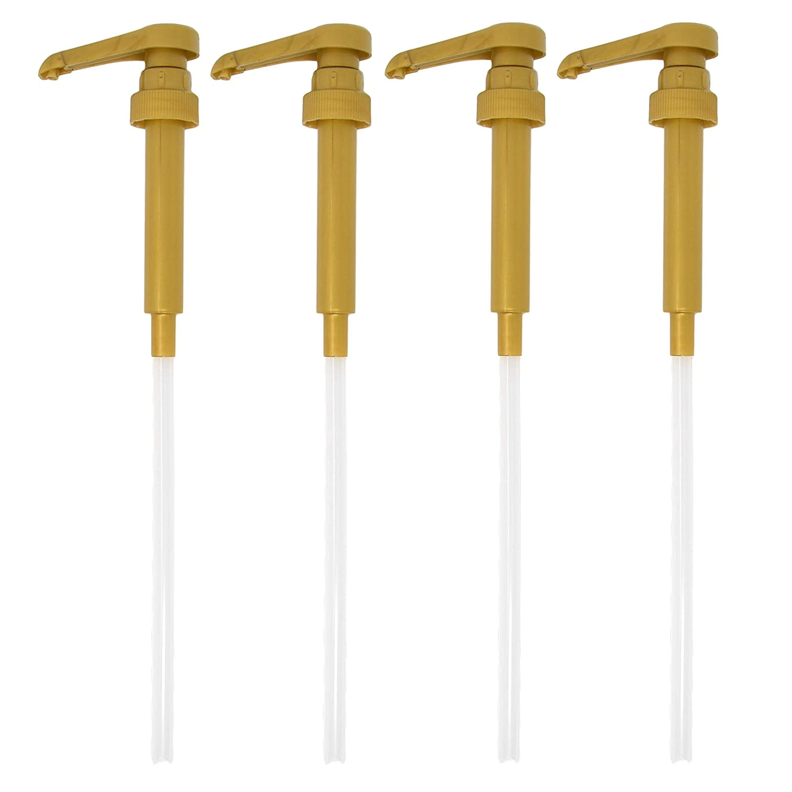 MEKBOK gold pumps fit Syrup (25.4 oz-750ml) Pump (4 Pack) - Walmart.com