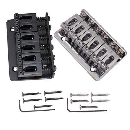 A Set Top Load Concave Saddle 6 String Electric Guitar Bridge Bridge ...