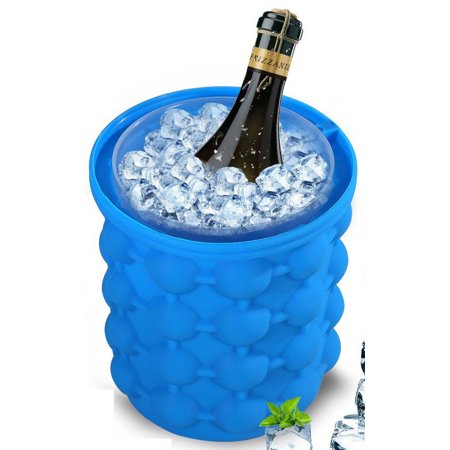 Magic ICE Cube Maker - Silicone Squeeze Ice Cuber Maker Cup - 3 In 1 ...