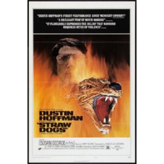 Straw Dogs Movie Poster Reprint 27inx40in for any room 27x40 Multi ...