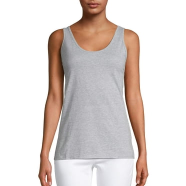 Time and Tru Women's Rib Tank - Walmart.com