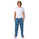 Nintendo Men's Super Mario Luigi Peach Yoshi AOP Soft Sleep Lounge ...