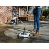 HART 12 in. 3000PSI Electric Pressure Washer Surface Cleaner with ...