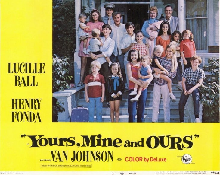 Yours Mine And Ours 1968 Poster