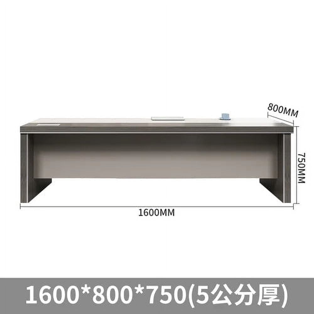 Corner L Shaped Office Desk Reception Living Room Executive Storage ...