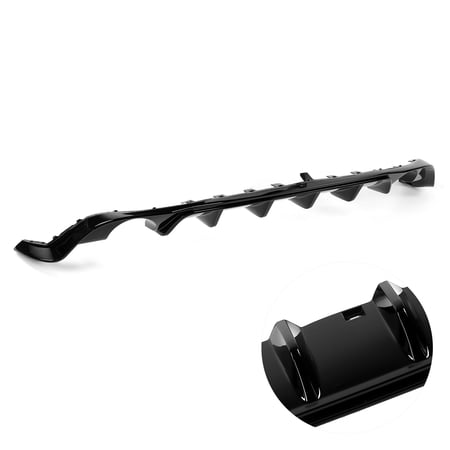 Rear Spoiler Rear Bumper Valance Bumper Diffuser Replacement Gloss ...