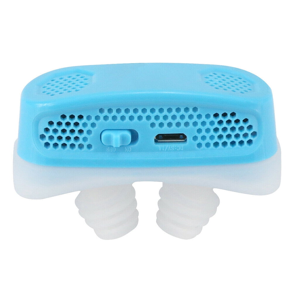 Mini Breathing Relieve Electric ABS Nasal Snoring Device Guard Sleeping ...