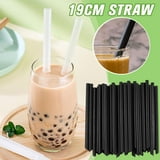 100x Straws Extra Wide Fat Jumbo Boba Bubble Tea Smoothie Drinking St ...