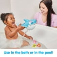 Kidoozie Splish ‘n Splash Chomping Shark, Bathtime Tub Toy for Toddlers ...