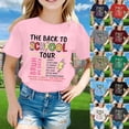 Back To School Shirt for Teen Girls Kids Happy Kindergarten 1st Grade ...
