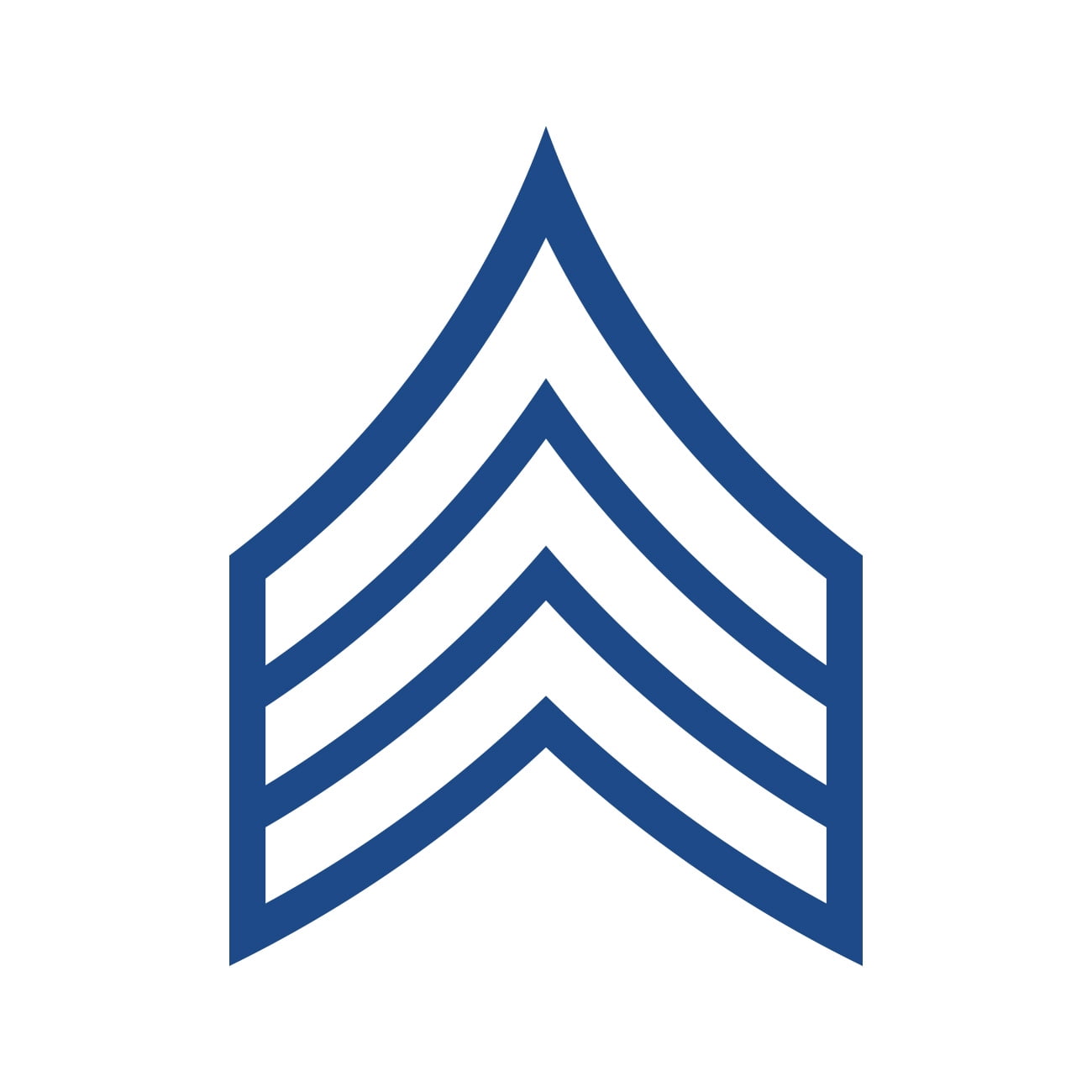 E-5 Sergeant Rank Sticker Decal Die Cut - Self Adhesive Vinyl ...