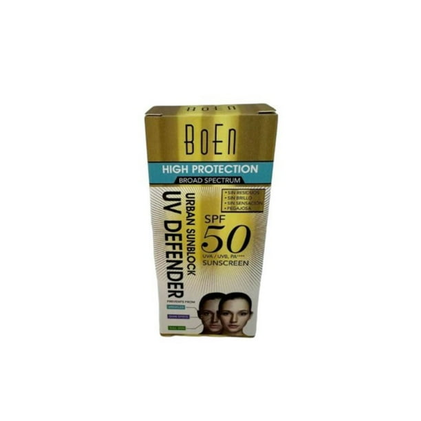 Bloqueador Solar FPS 50 Boen 40ml | Walmart en línea
