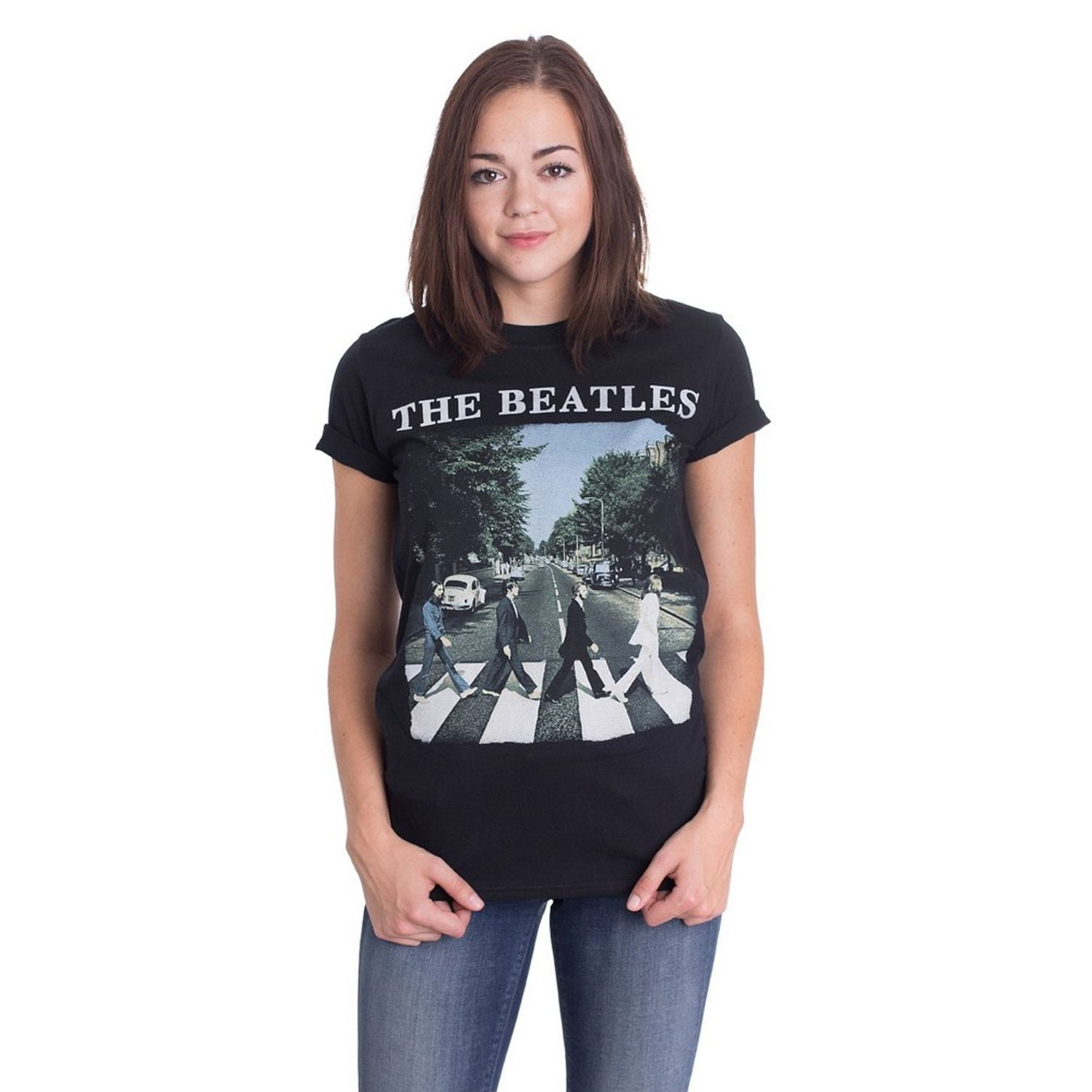 Click here for The Beatles Womens Abbey Road Logo T-Shirt Xl prices