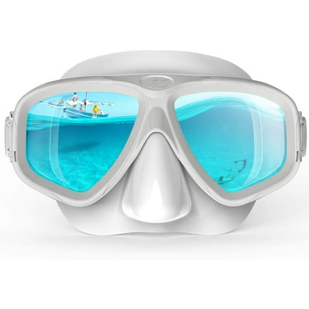 Youth Scuba Mask, No Fogging Snorkeling Scuba Dive Glasses, Great Seal ...