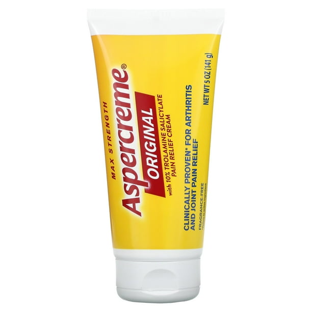 Aspercreme, Original Pain Relief Cream with 10% Trolamine Salicylate ...