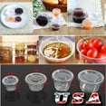 MGAXYFF 3 oz Disposable Cups with Lids, Transparent Food Grade PP ...
