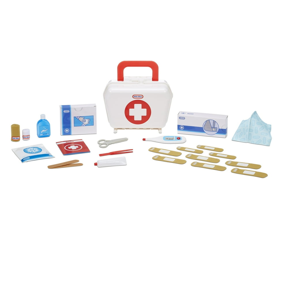 Little Tikes First Aid Kit Realistic Doctor Pretend Play Toy for Kids ...