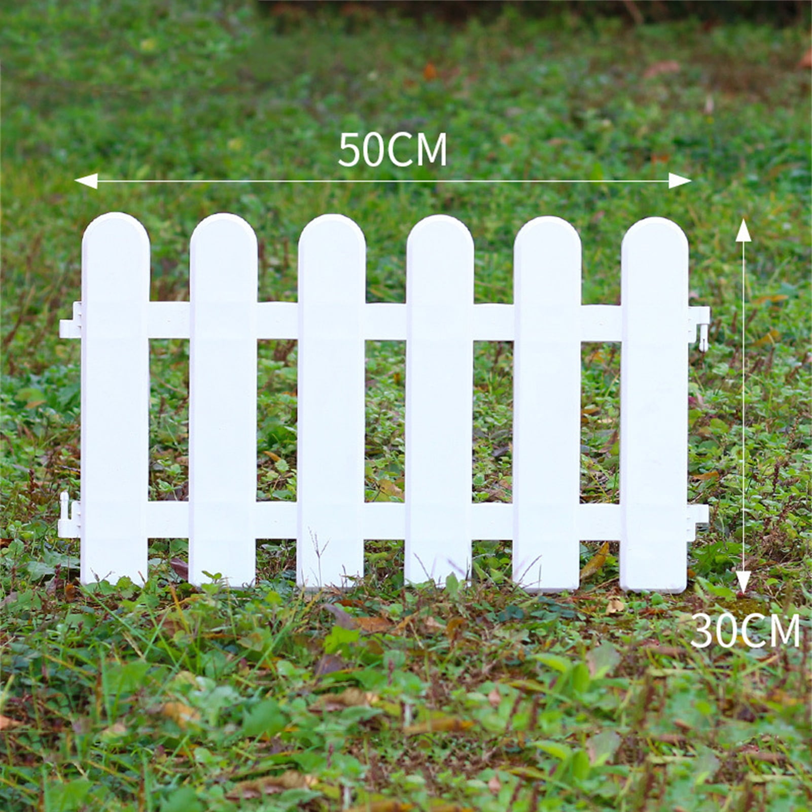 White Garden Fence Decorative Fence Ornamental Garden Border Garden ...