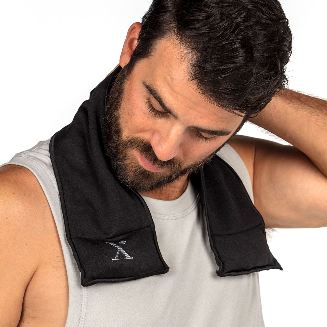 Nufabrx Pain Relieving Neck Wrap for Women and Men All Day Relief ...