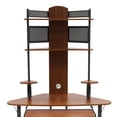 Calico Designs Arch Tower Office Computer Corner Desk Workstation with ...